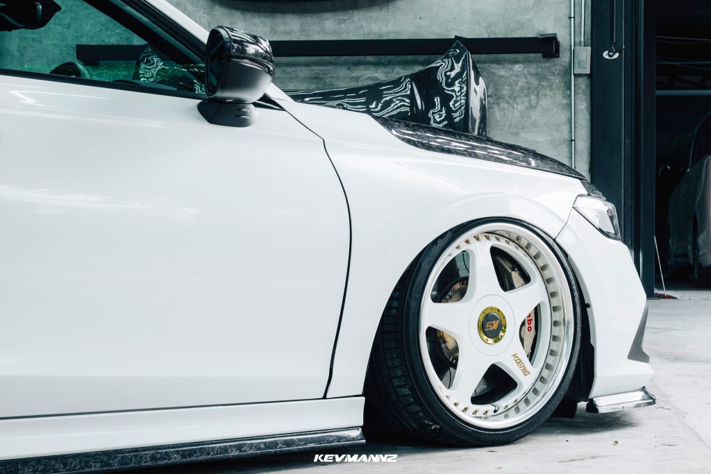 Lip (skirts) kit for11th gen Civic Sedan 2022-2024 (Forged CF) – Kevmannz