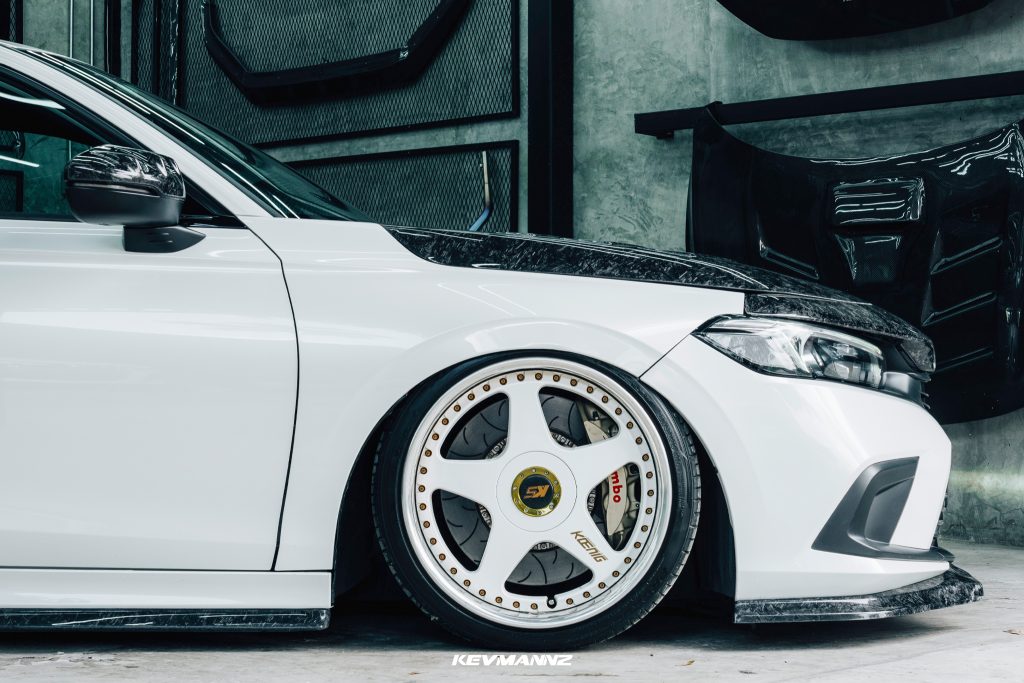 Lip (skirts) kit for11th gen Civic Sedan 2022-2024 (Forged CF) – Kevmannz