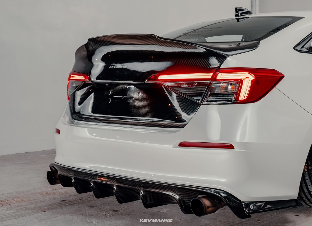 CF Trunk with mould duckbill for 11th gen Civic Sedan 2022-2024 – Kevmannz